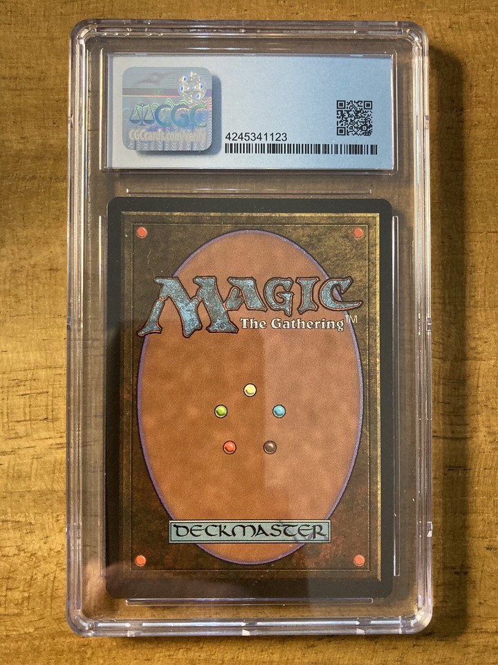 MTG STORM CAULDRON Alliances CGC 9 MINT RARE Artifact 1996 Frazier Art ...