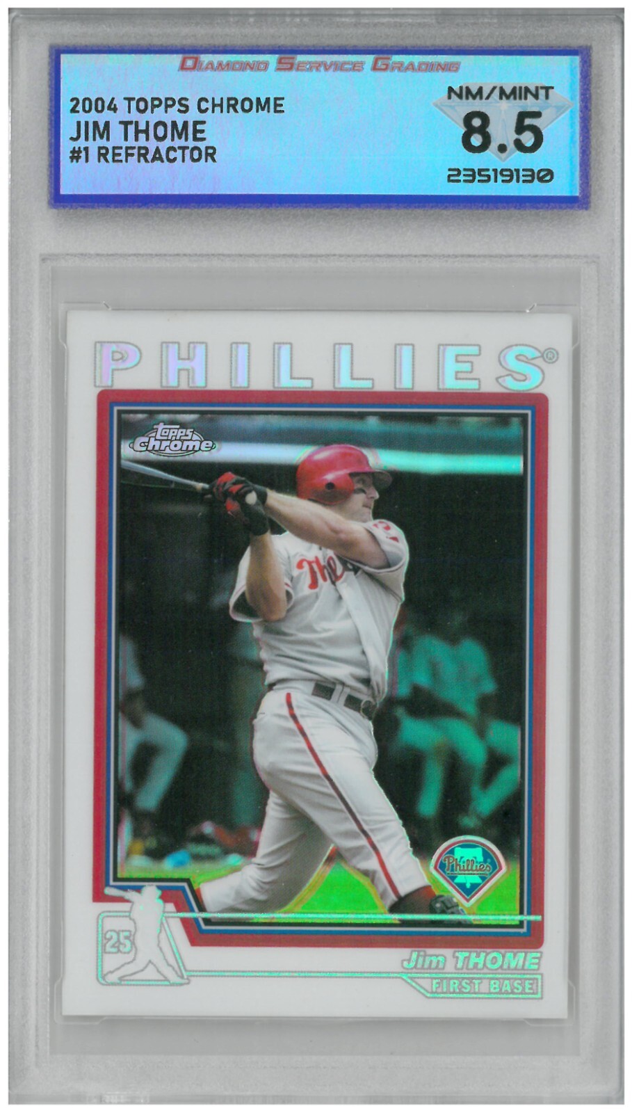 2004 Topps Chrome - Jim Thome #1 Refractor for sale online | eBay