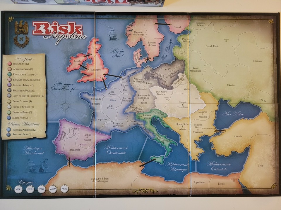 ULTRA RARE RISK NAPOLEON Board Game *French* | eBay