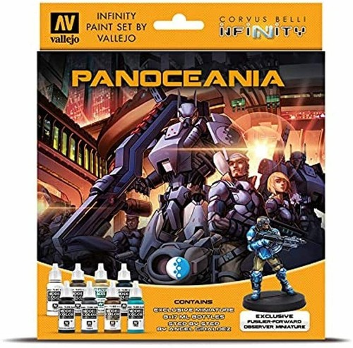 VALLEJO 70231 INFINITY PANOCEANIA EXCLUSIVE MINIATURE ACRYLIC PAINT SET ...