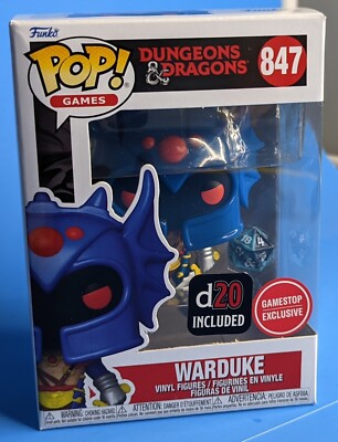 Warduke vinyl figure 2021 Funko Dungeons and Dragons POP! Games #847 | eBay
