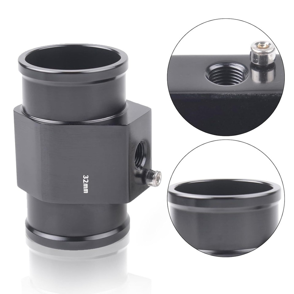 Water Temp gauge digital 52mm with 32mm Joint Pipe Sensor Adapter 1 ...