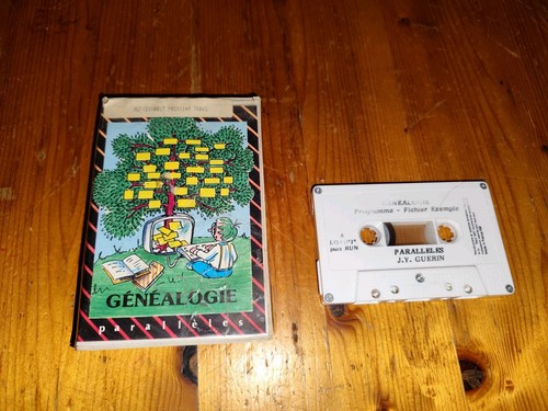 "Genealogy" Cassette Software for Exelvision EXL 100 / EXL100 ...