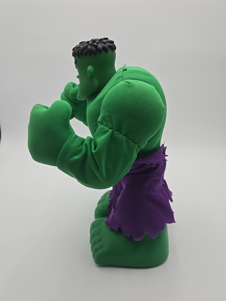 Marvel Hulky Pokey Talking Dancing The incredible Hulk 13" Figure WORKS ...