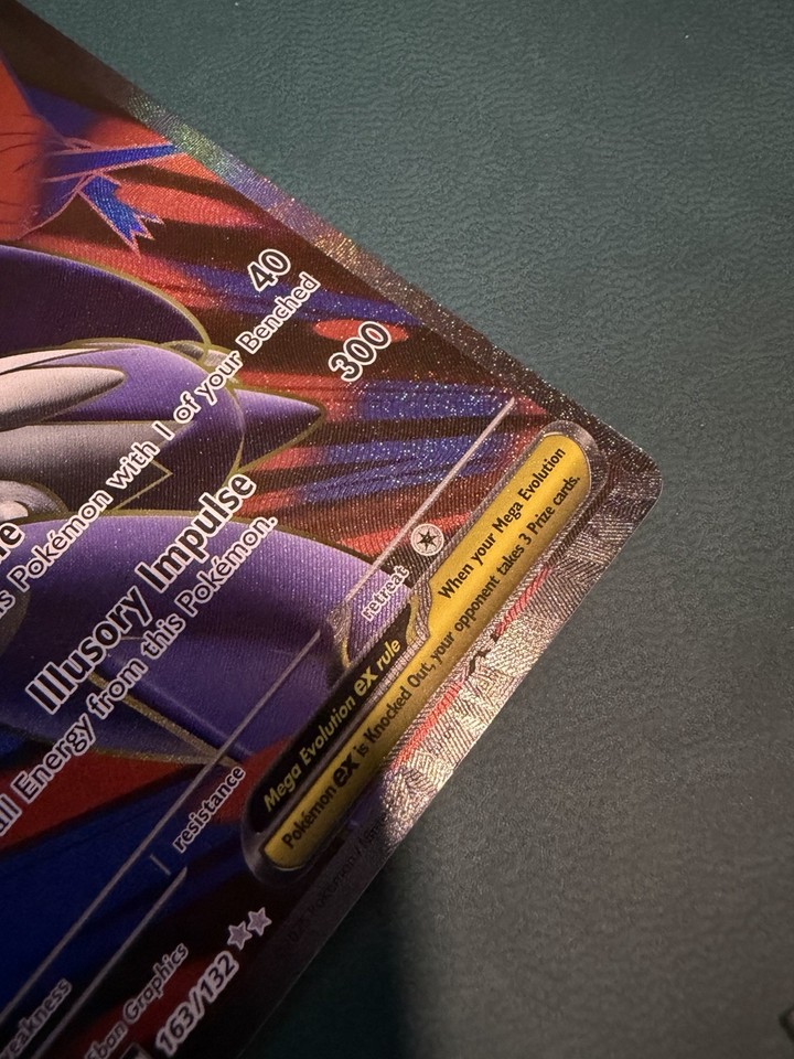 Pokémon Mega Latias EX 163/132 Me01: Mega Evolution Full Art Ultra Rare ...