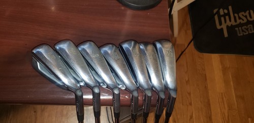 PING G700 IRON SET GOLF CLUBS 5 6 7 8 9 PW UW BLACK DOT | eBay