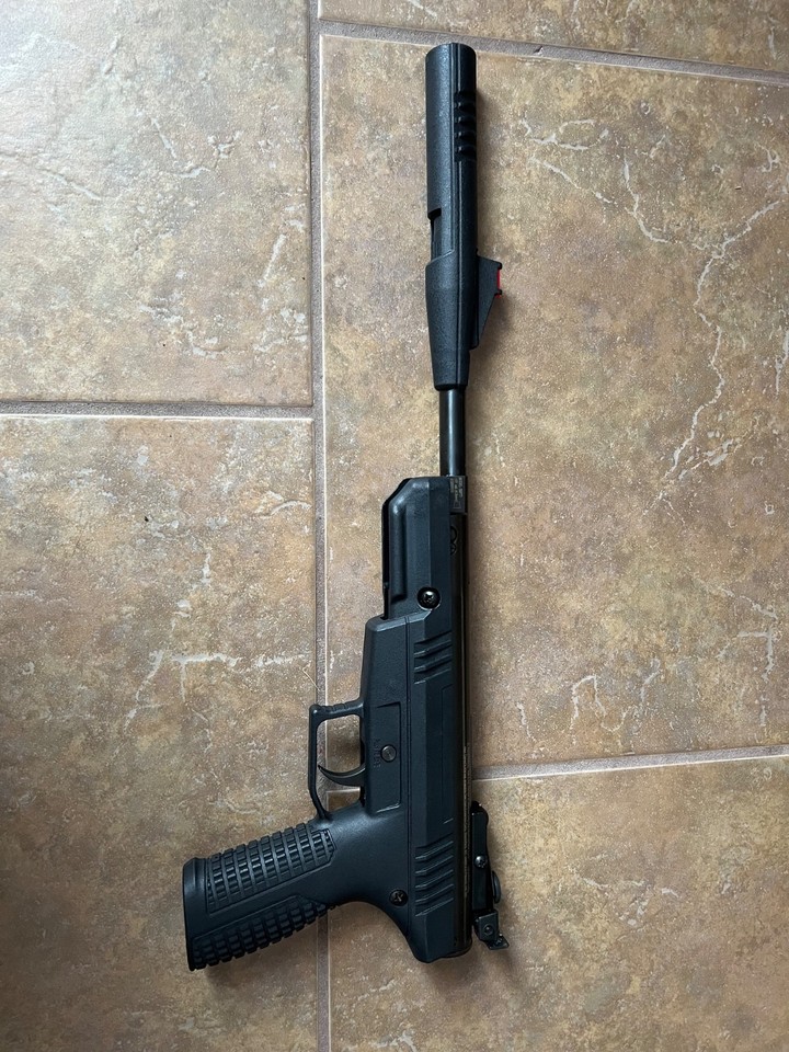 Benjamin Trail NP Air Pistol .177 Pellet Gun Nitro Piston BBP77 Break ...