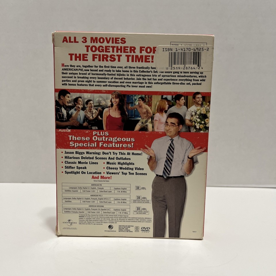 American Pie: 3 Movie Pie Pack (DVD) | eBay
