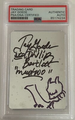 Pokemon Trading Card Jay Goede Signed PSA Graded Authentic Auto | eBay