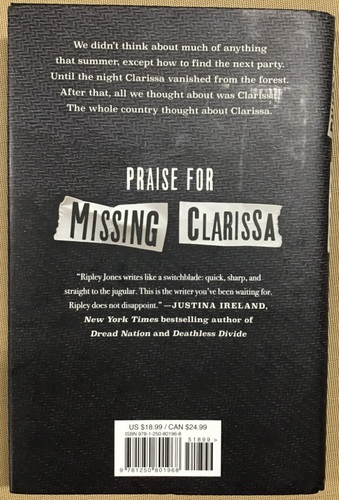 Missing Clarissa : A Novel by Ripley Jones (2023, Hardcover) for sale online | eBay
