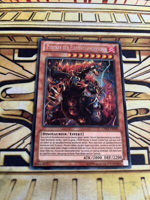 Yugioh Pyrorex der Elementarherrscher CBLZ-DE040 Secret Rare | eBay.de