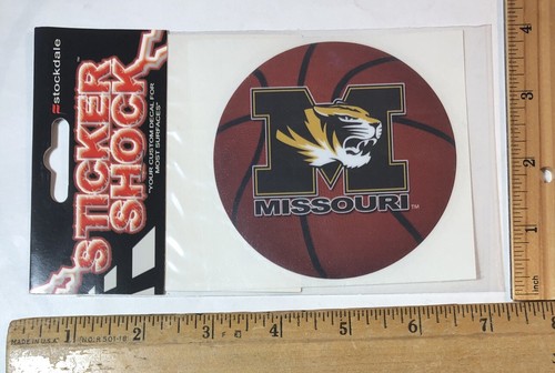 Missouri University Tigers Logo Decal Sticker NCAA College Basketball ...