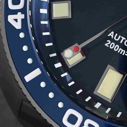 SAN MARTIN SN047-G-B Turtle Diving Automatic Stainless Steel 44mm 20 ...