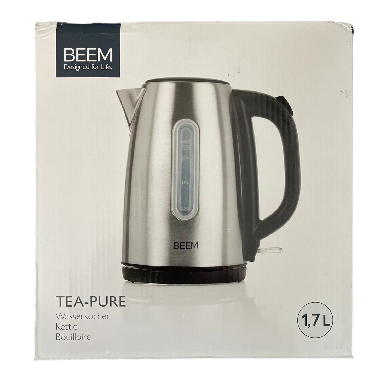 BEEM Wasserkocher Teekocher kabellos TEA-PURE 1,7 L Schnellkoch ...