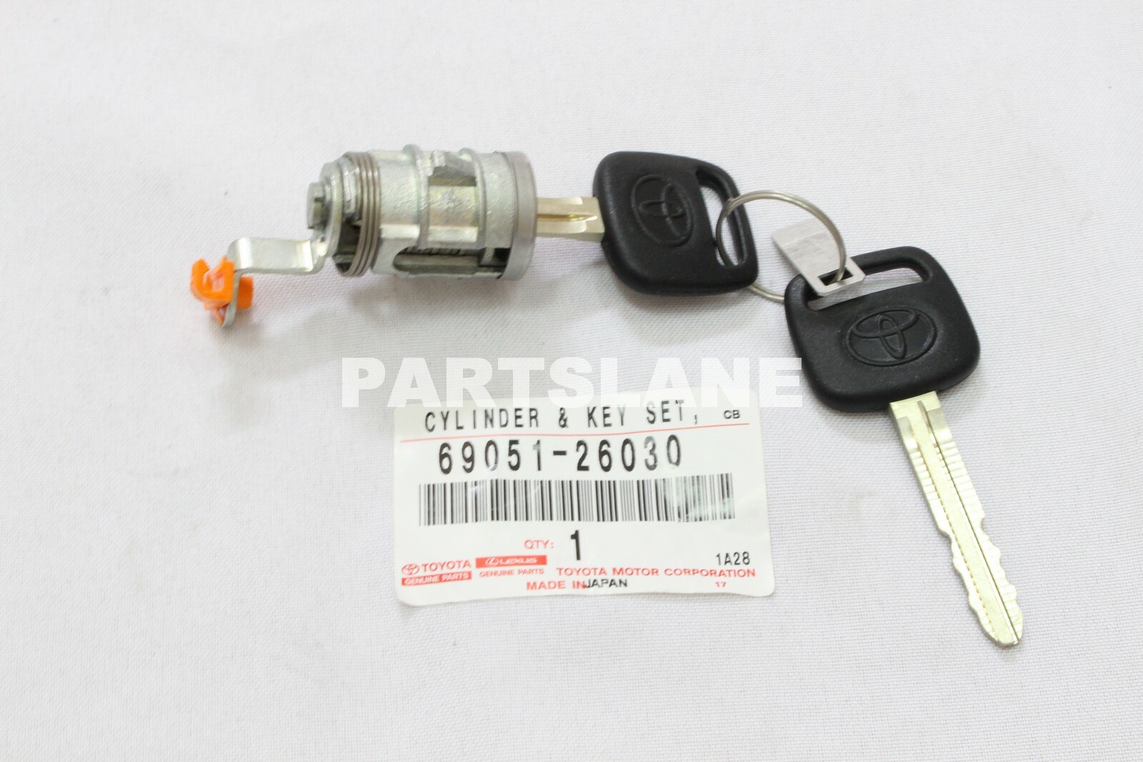 69051-26030 Toyota Cylinder & Key Set Door Lock RH 6905126030 Genuine ...