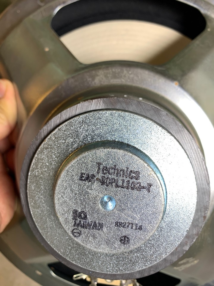 PARTS: Technics SB-L76 Speakers 12" Paper Woofer, Mid Range, Tweeter ...