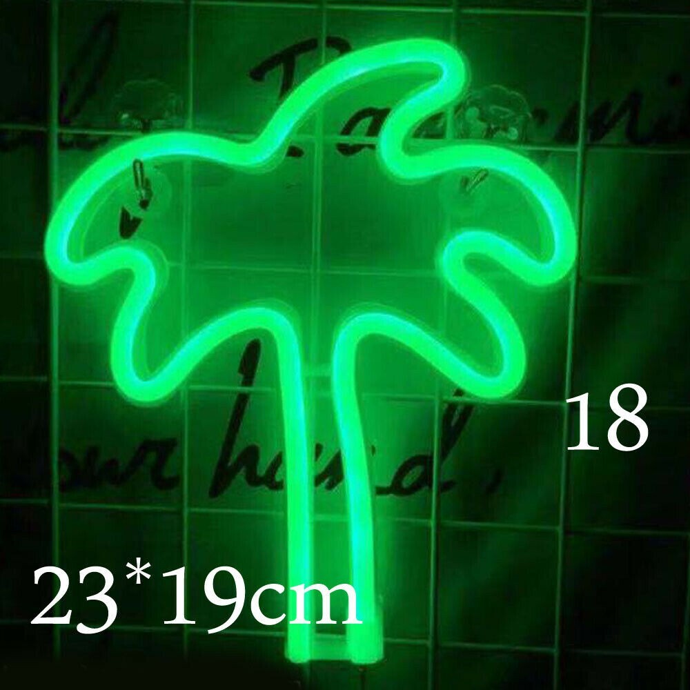 Led Neon Light Tree for Bedroom Home Party Wedding Decor Neon Lamp USB ...