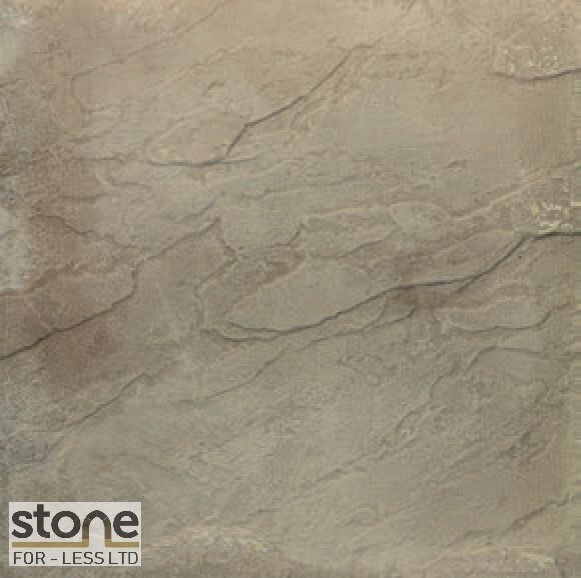 BRADSTONE PEAK RIVEN NATURAL COLOUR PAVING SLABS 450X450MM. CODE 03635 ...