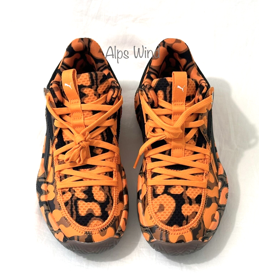 Puma June Ambrose x Court Rider - Women’s Size 7 - 376009-01 Orange ...