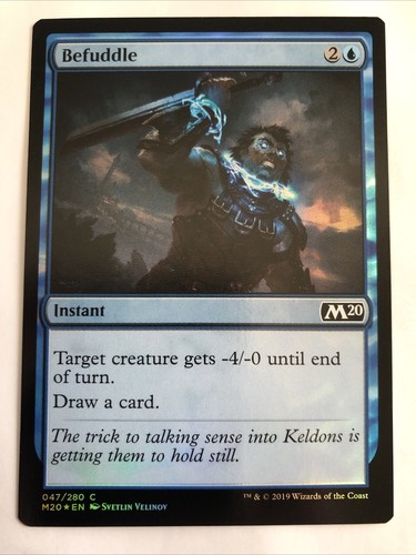 MTG Core Set 2020 Befuddle Foil 047/280 NM | eBay