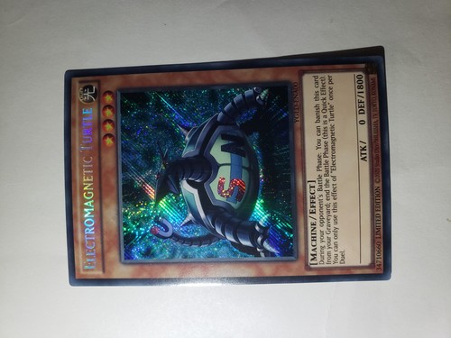 Yu-Gi-Oh! TCG Electromagnetic Turtle Yugi's Legendary Decks YGLD-ENA00 ...