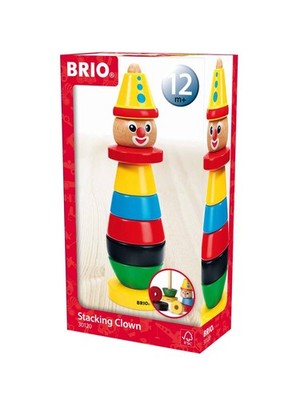 Stacking Clown, 9 Pieces - BRIO | eBay Australia