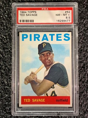 1964 Topps Baseball #62 Ted Savage PSA 8.5 | eBay
