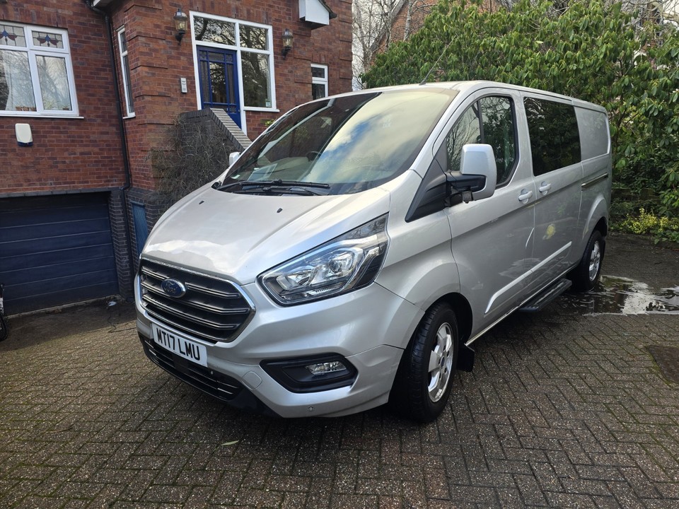 Breaking 2017 Transit Custom Crew Cab LWB Automatic | eBay UK