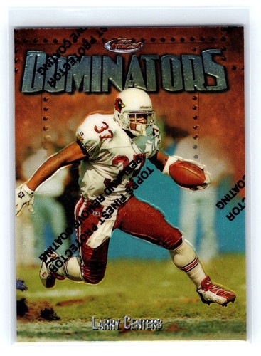 1997 Topps Finest Dominators W/ Coating #216 Larry Centers Arizona ...
