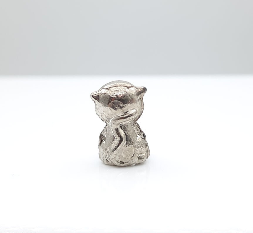 Pokemon Mew 1" mini metal keshi keshimon figure toy Japan silver | eBay