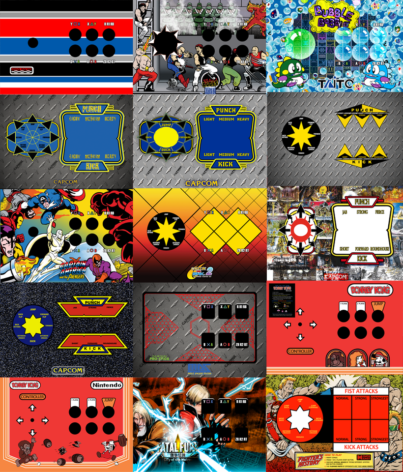 MAS MINI Arcade Fight Stick Joystick Replica Case, paint, plexiglass ...