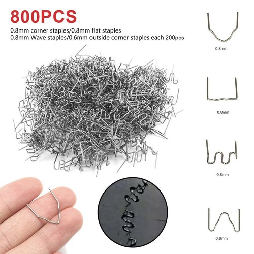 800PCS Hot Stapler Staples For Car Bumper Plastic Welder Repair Tool ...