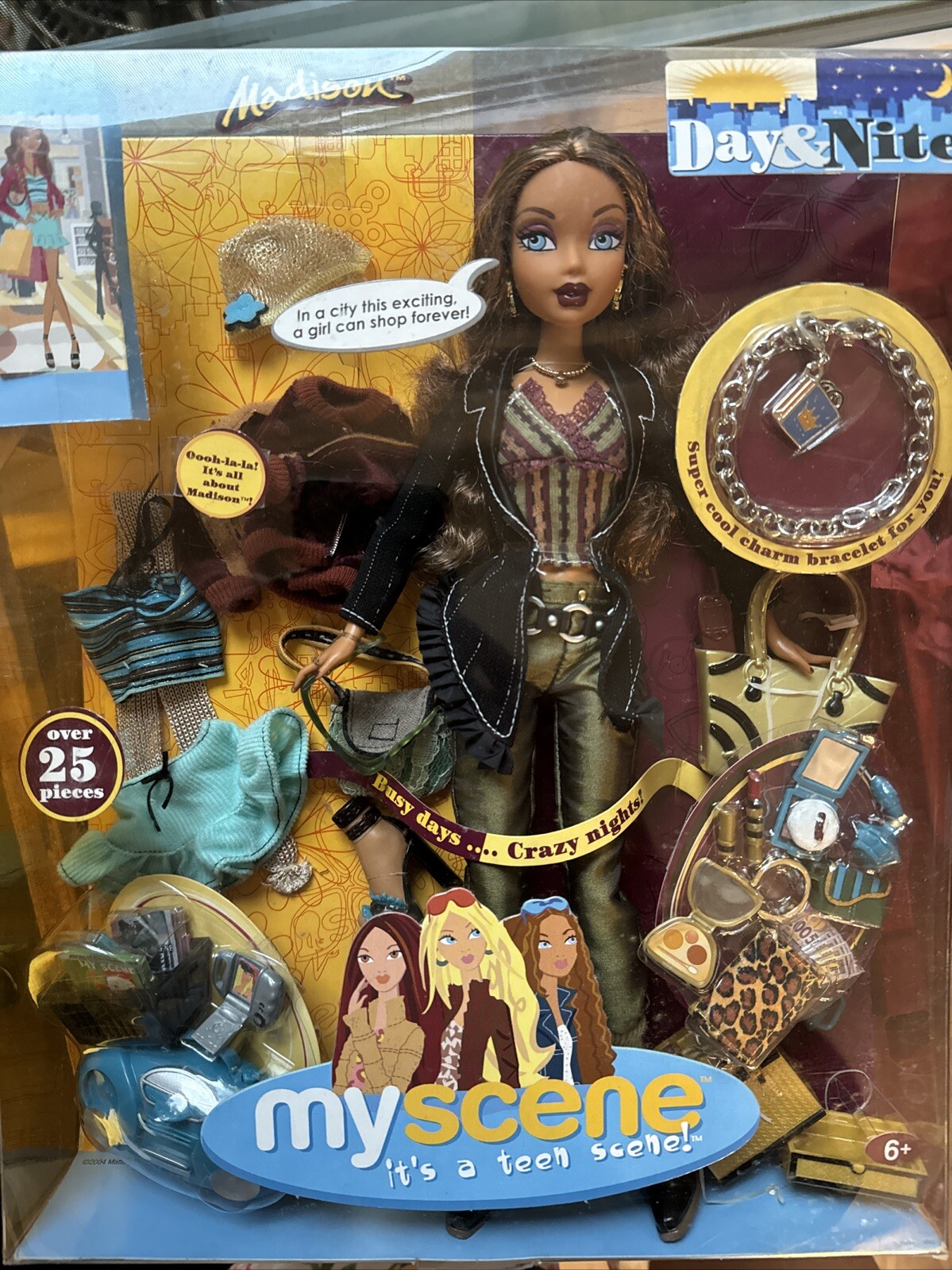 2004 Mattel My Scene Day & Nite Night Madison Barbie doll NEW Charm Bracelet ++ | eBay