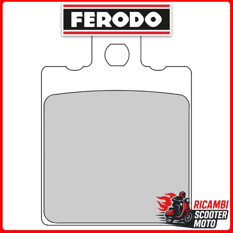 PASTIGLIE FRENO FERODO ECO FRICTION ANTERIORE-POSTERIORE DUCATI MONSTER ...