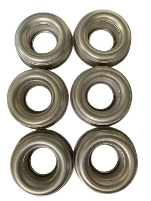 Molds Donut Shaped Aluminum Cake Pudding Chocolate Lot Of 6 Metal ...