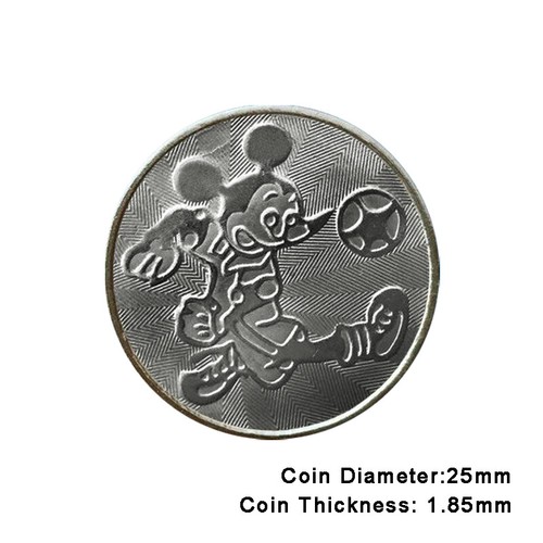 100pcs Arcade Gaming Machine Coin Tokens 25*1.85mm Stainless Steel ...