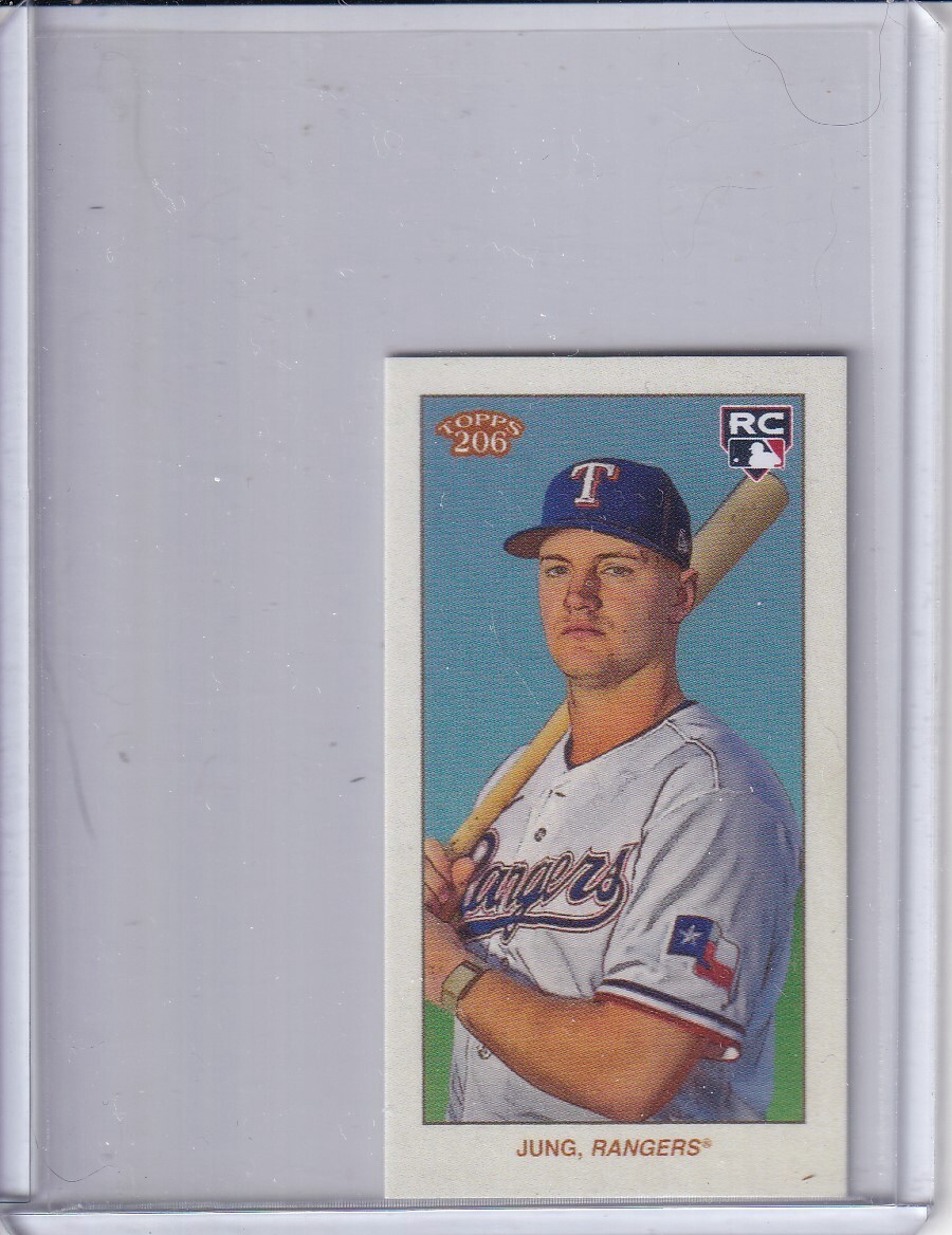 2023 TOPPS T206 206 Josh Jung Sweet Caporal (1:25 packs) TEXAS RANGERS ...