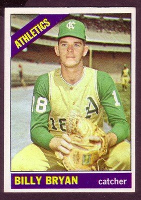 1966 TOPPS BILLY BRYAN CARD NO:332 BB24 NEAR MINT CONDITION | eBay