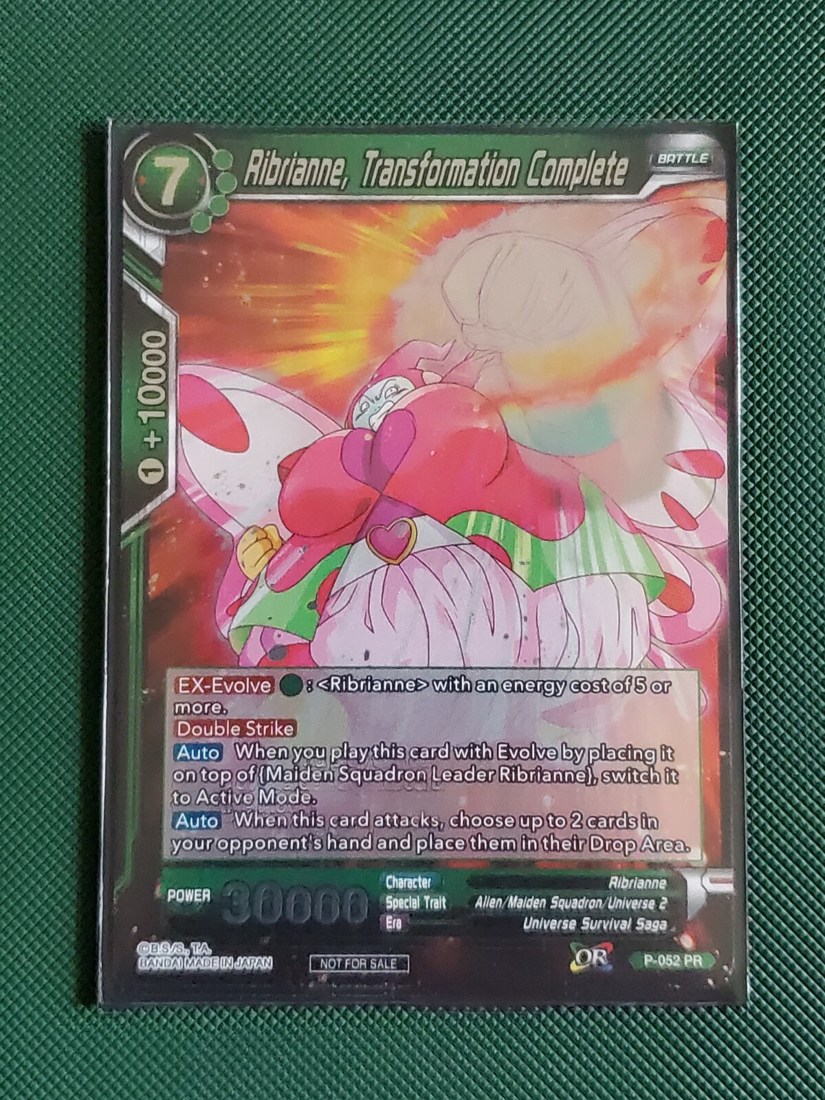 Ribrianne, Transformation Complete - P-052 PR Foil Promo - DBS Card ...