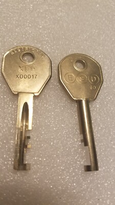 X00017 ESD Laundry Coin Box Key XEP | eBay