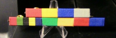 Official BSA: Law Enforcement Explorer Ribbons on Ribbon Bar (5 Ribbon ...