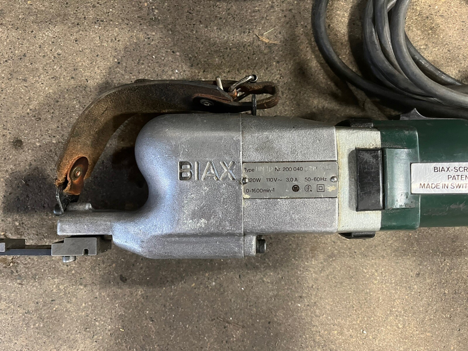 DAPRA Biax Hm-10 Power Hand Machinist Way Scraper With Blades for sale ...
