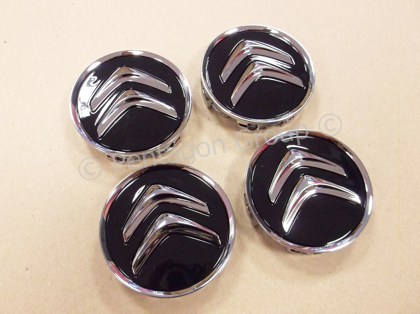 Genuine Citroen C2 C3 C4 C5 C8 DS3 Picasso Black Alloy Wheel Centre ...