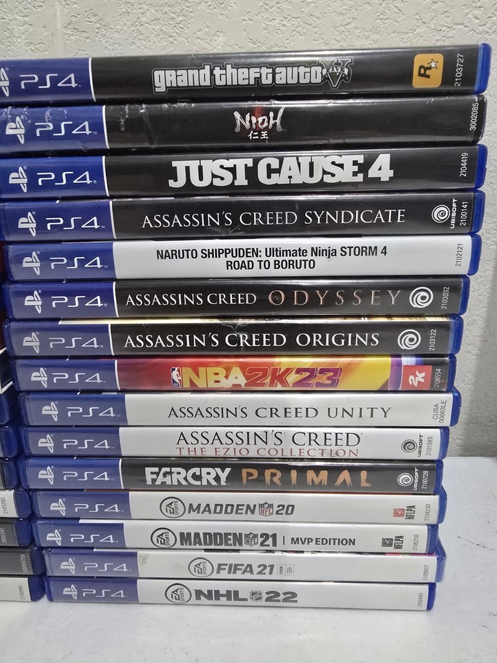 HUGE Sony PlayStation 4 PS4 Games Lot Bundle 30 Games POPULAR GAMES | eBay