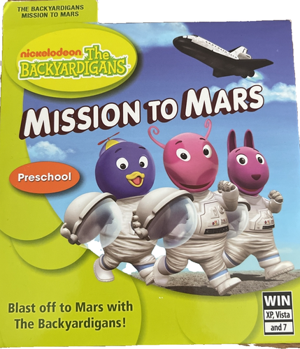 The Backyardigans Mission To Mars PC CD Rom WIN/XP/Vista & 7-Brand New ...