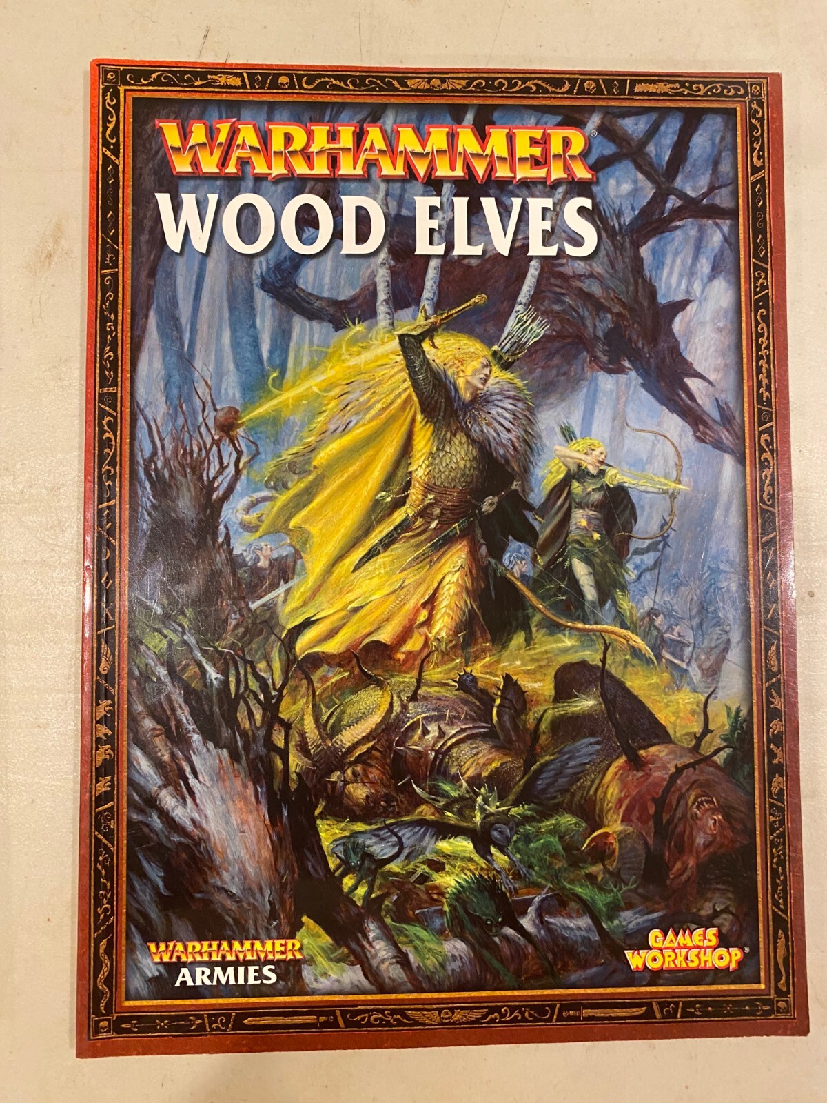 Warhammer Army Books Wood Elves | Lizardmen BOTH EXCELLENT 2003/2008 GW ...