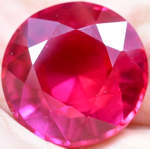 Naturel Mogok Rose Géante Rubis 63.35 CT Scintillant Ggl Certifié ...