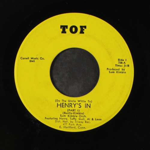 SAM KIMBLE: do the uncle willie to henry's in TOF 7" Single 45 RPM | eBay