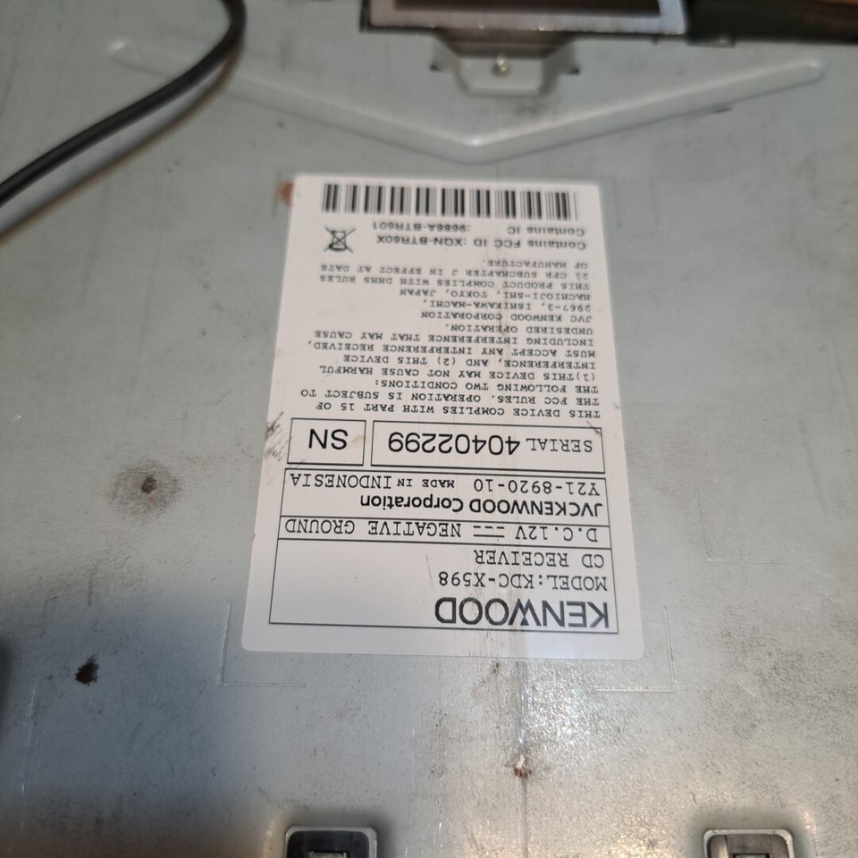 Kenwood KDC-X305 Car Stereo Receiver 19048233646 | eBay