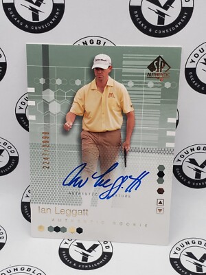 2002 SP Authentic Authentic Ian Leggatt Autograph Auto Rookie Card ...